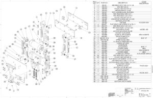 Model 450 Cart Tipper Parts - Diamondback Products