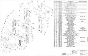 Model 450 Cart Tipper Parts - Diamondback Products