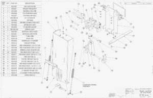 Model 100 Cart Tipper Parts - Diamondback Products